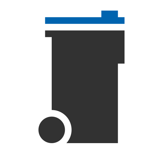 Blaue Altpapiertonne (Menden) - Zweckverband für Abfallbeseitigung